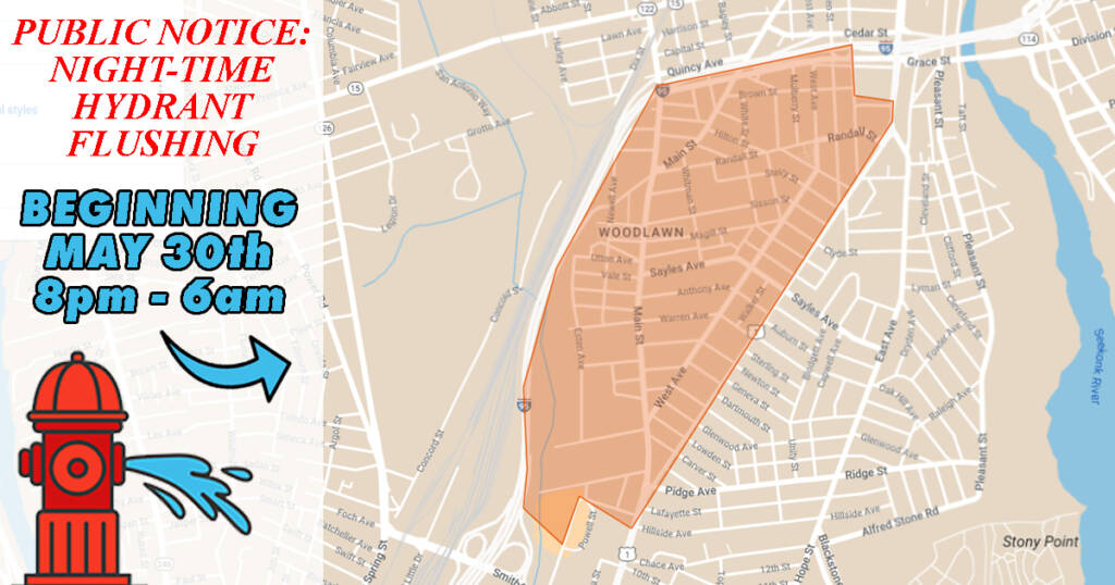 Water Main Flushing – Pawtucket Water Supply Board