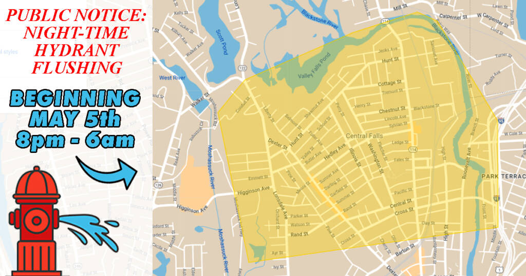 Water Main Flushing – Pawtucket Water Supply Board