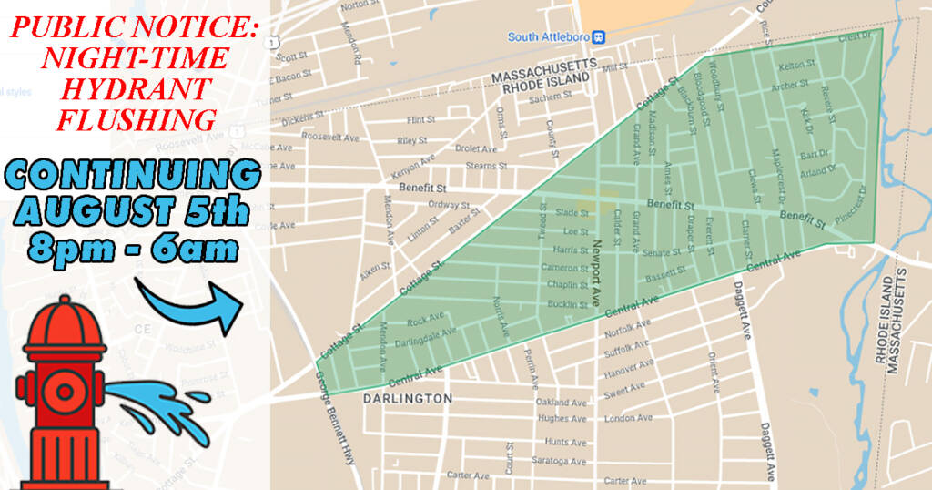 Water Main Flushing – Pawtucket Water Supply Board